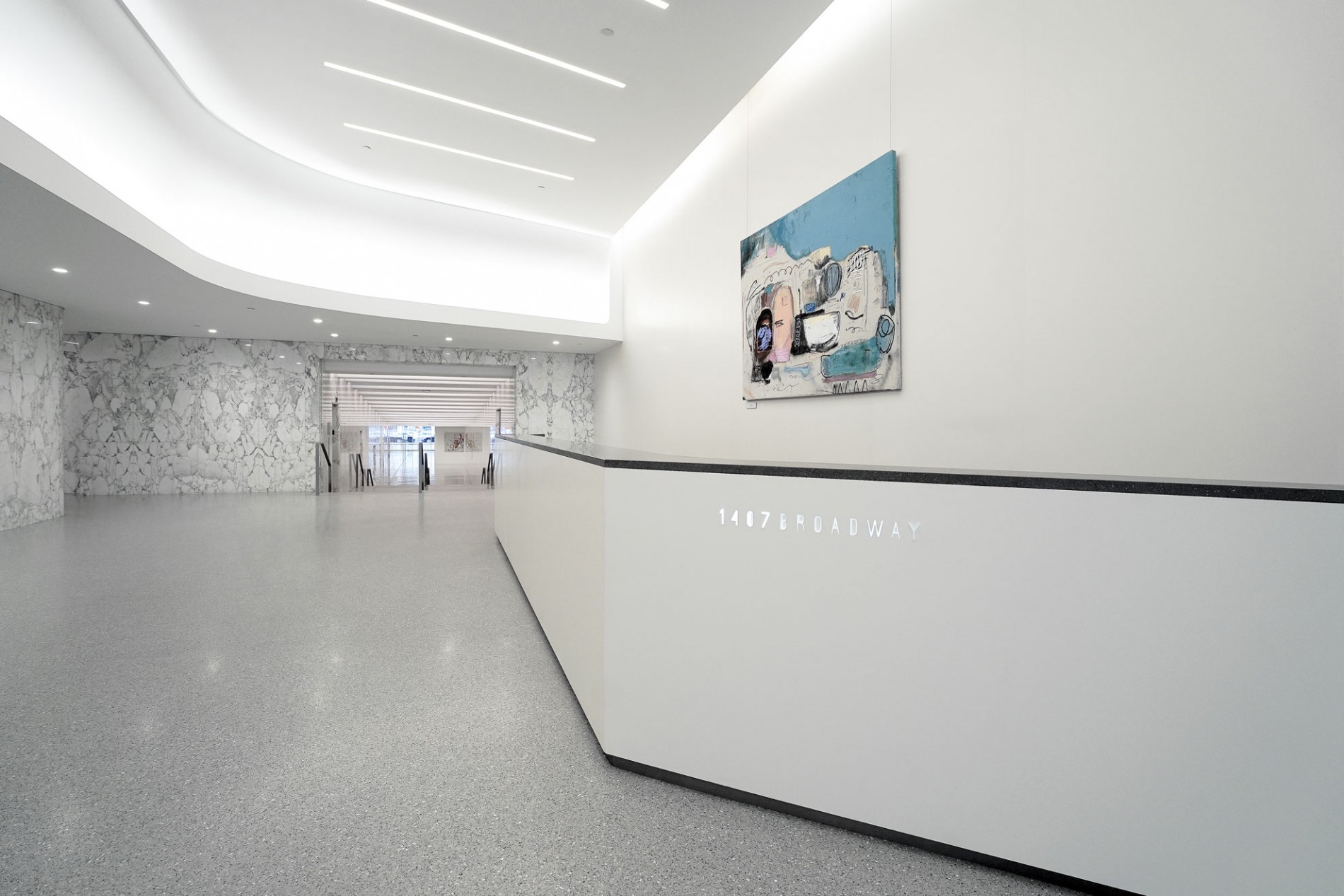Skyscraper's Entrance Hall | Bruno Paul