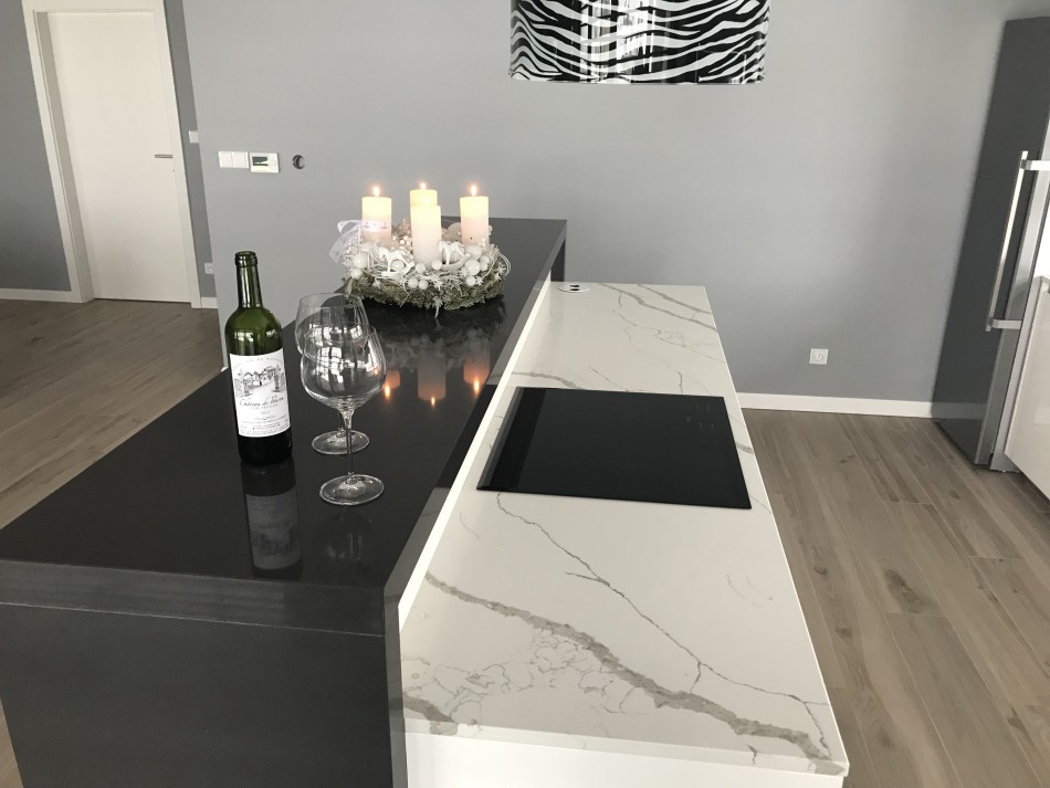 Crystal Calacatta Silva - Technistone: Český tvrzený kámen (záruka 25 ...